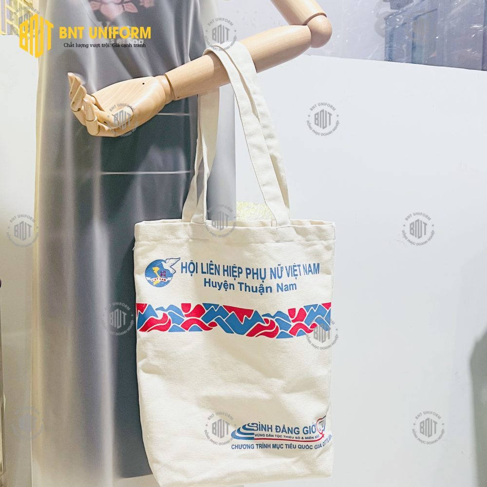 Túi vải canvas hội LHPN - Đồng Phục Công Ty BNT